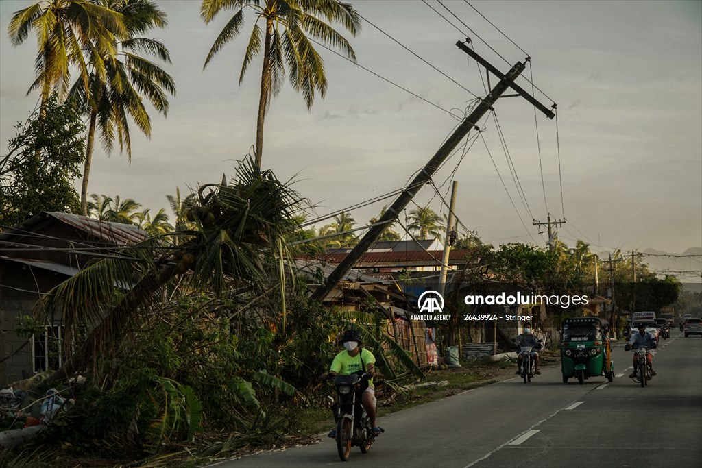 Aftermath of Typhoon Rai in Leyte, Philippines | Anadolu Images