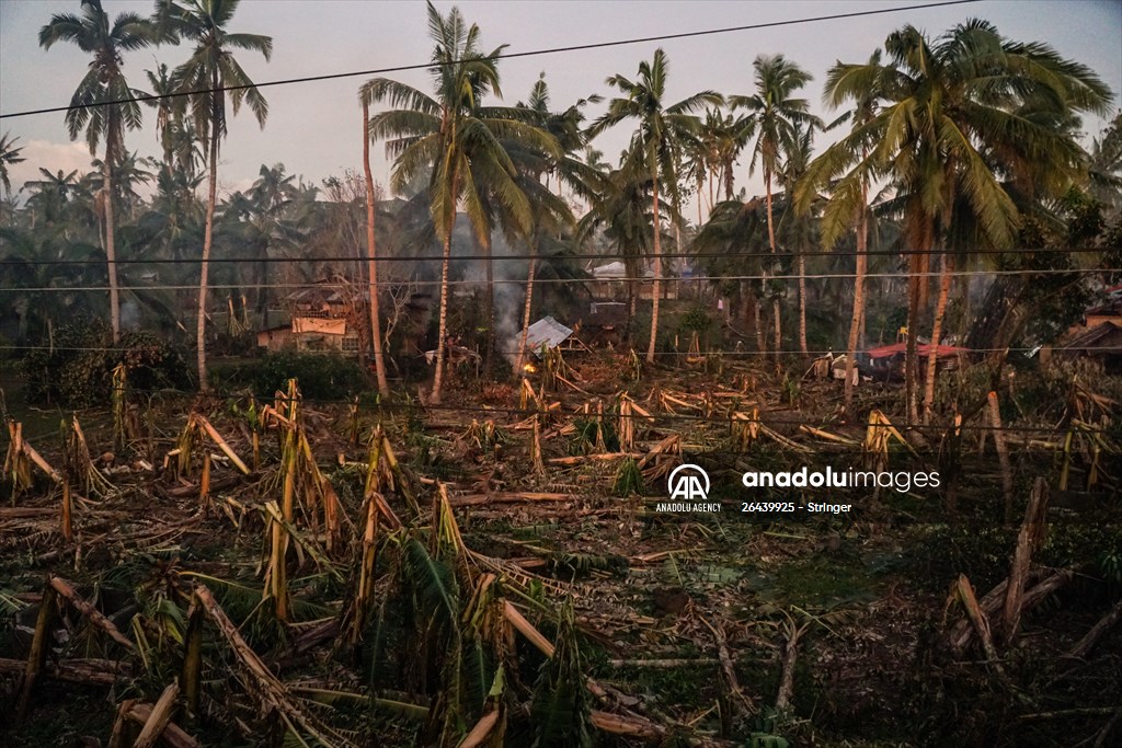 Aftermath of Typhoon Rai in Leyte, Philippines | Anadolu Images