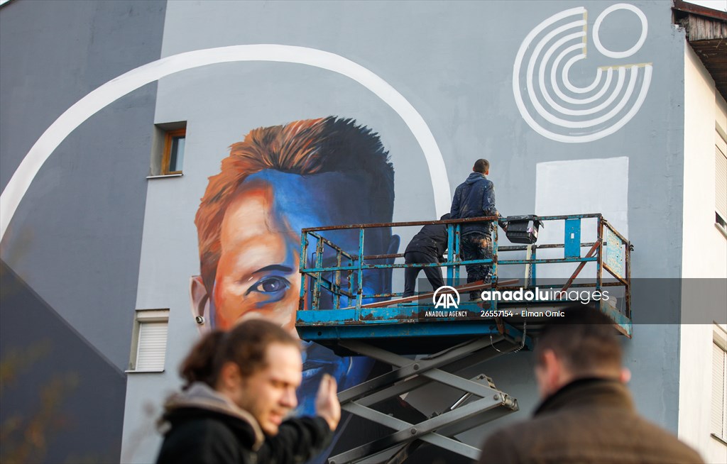 Giant mural dedicated to Michael Schumacher unveiled in Bosnia and ...