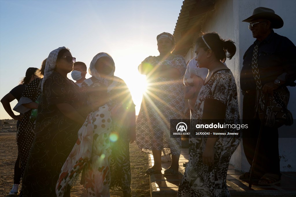 Second burial of the indigenous Wayuu, a tradition in the Guajira ...