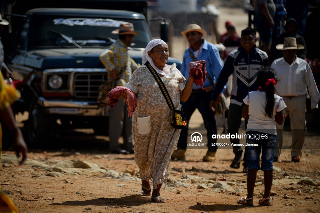 Second burial of the indigenous Wayuu, a tradition in the Guajira ...
