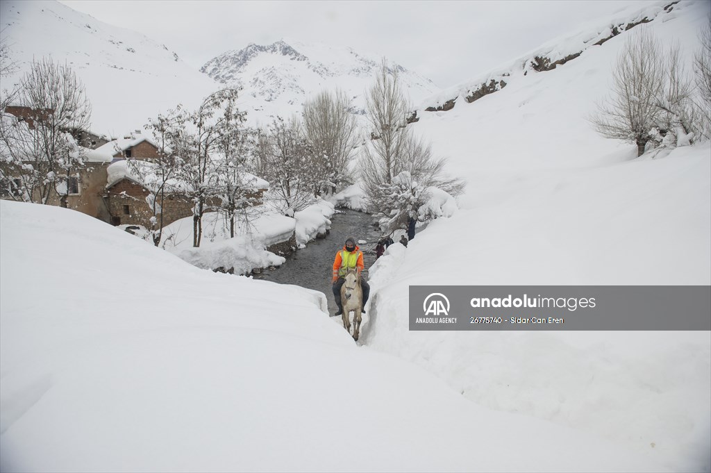 Winter in Turkiye's Tunceli | Anadolu Images