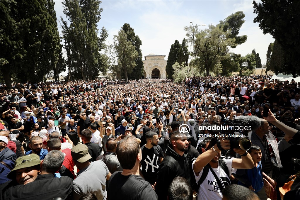 The third Friday prayer of Ramadan in Jerusalem | Anadolu Images
