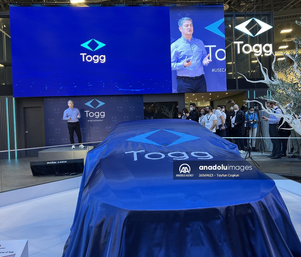 TOGG revealed at CES 2022 | Anadolu Images