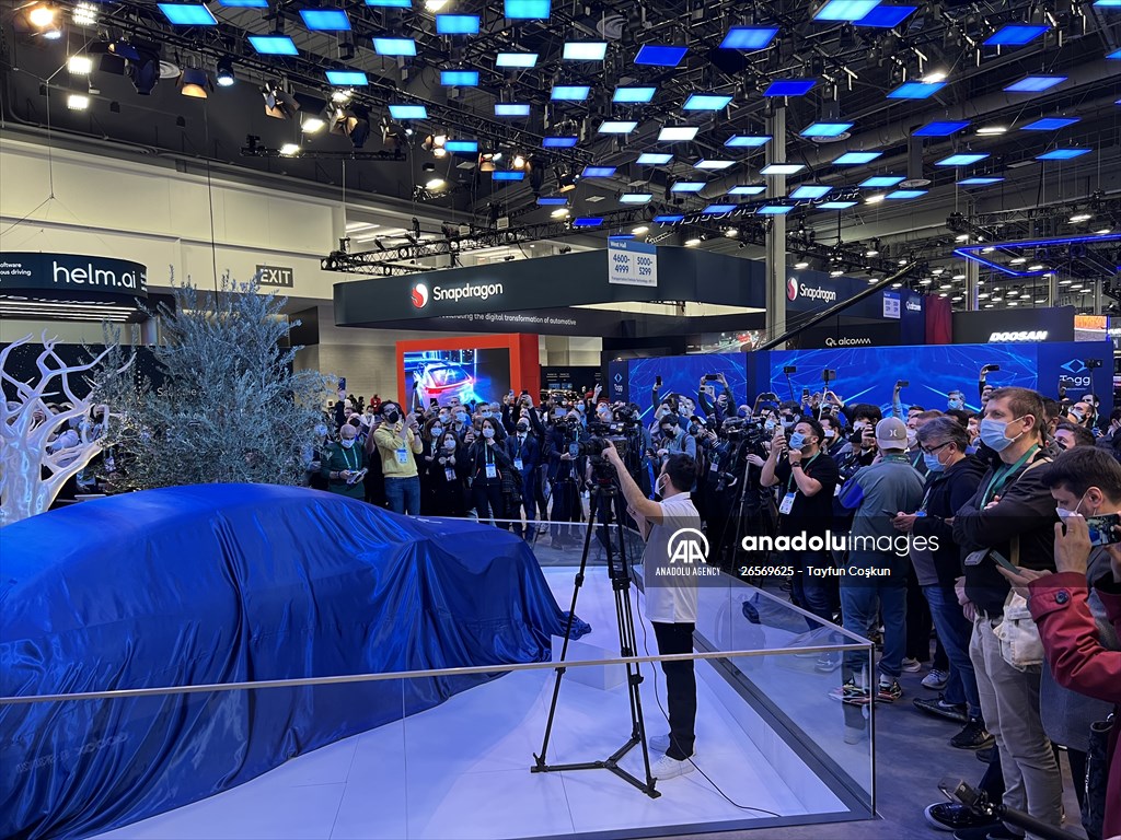 TOGG revealed at CES 2022 | Anadolu Images