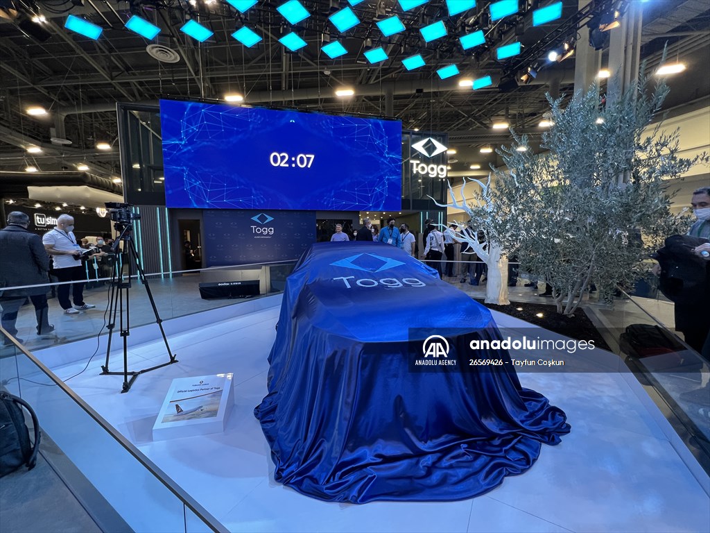 TOGG revealed at CES 2022 | Anadolu Images