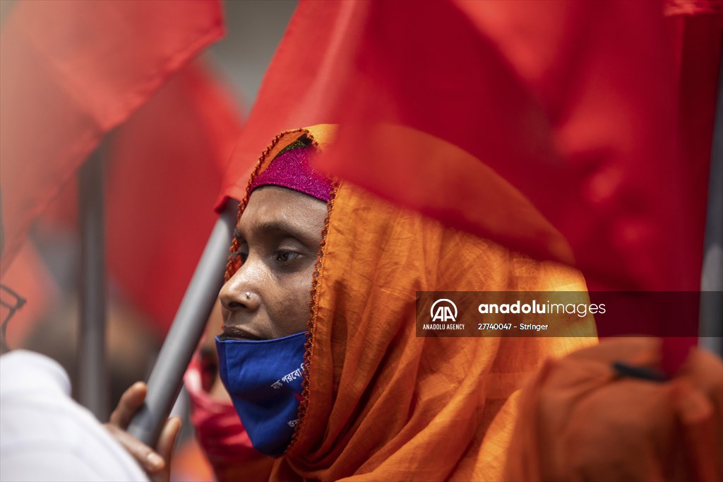 Bangladeshi workers rally in Dhaka to mark May Day | Anadolu Images