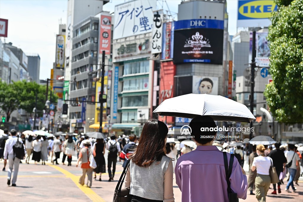 Hot weather in Tokyo | Anadolu Images