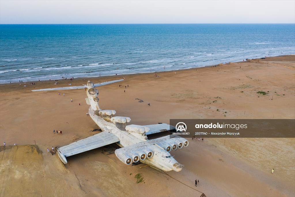 The rocket ship-ekranoplan of the project 903 "Lun" | Anadolu Images