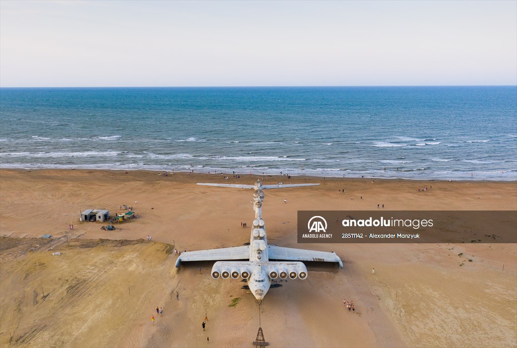 The rocket ship-ekranoplan of the project 903 "Lun" | Anadolu Images