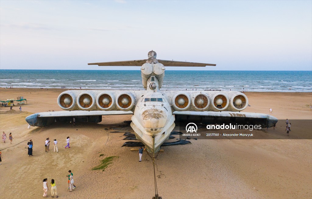 The rocket ship-ekranoplan of the project 903 "Lun" | Anadolu Images