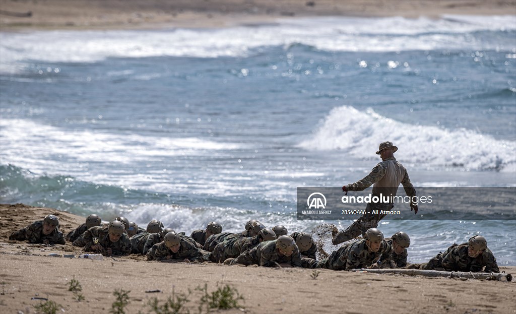 Commandos of the 'Underwater Defence' (SAS) of Turkish Navy | Anadolu ...