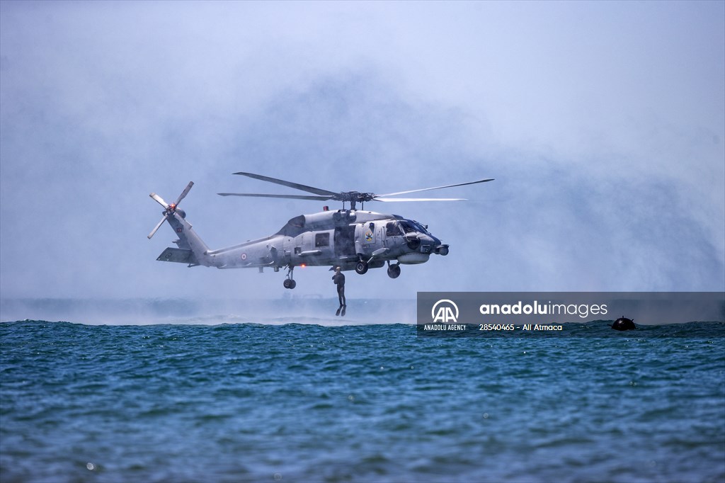 Commandos of the 'Underwater Defence' (SAS) of Turkish Navy | Anadolu ...
