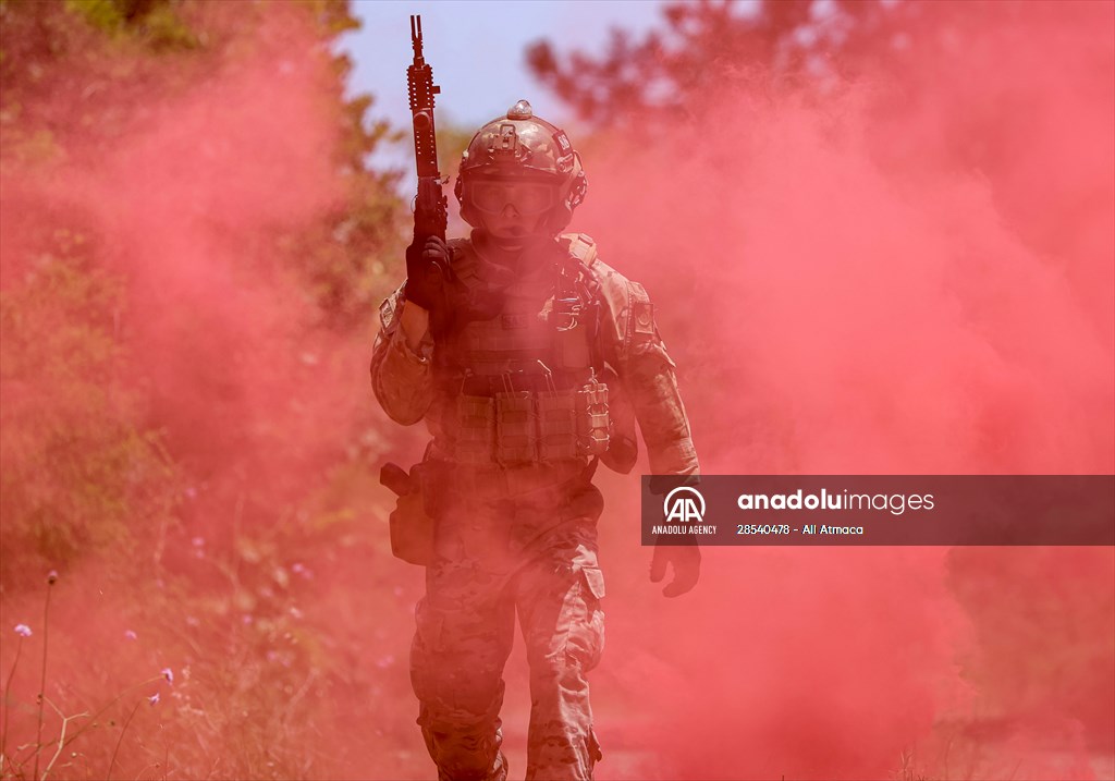 Commandos of the 'Underwater Defence' (SAS) of Turkish Navy | Anadolu ...