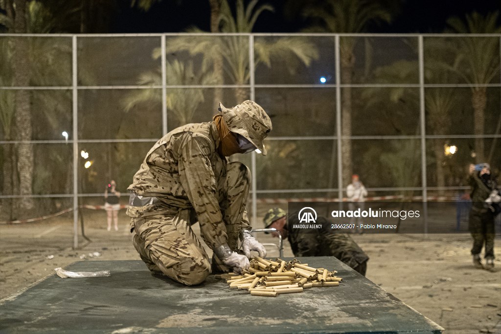 "Night of Alborada” fireworks in Elche | Anadolu Images