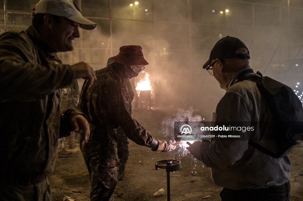 "Night of Alborada” fireworks in Elche | Anadolu Images