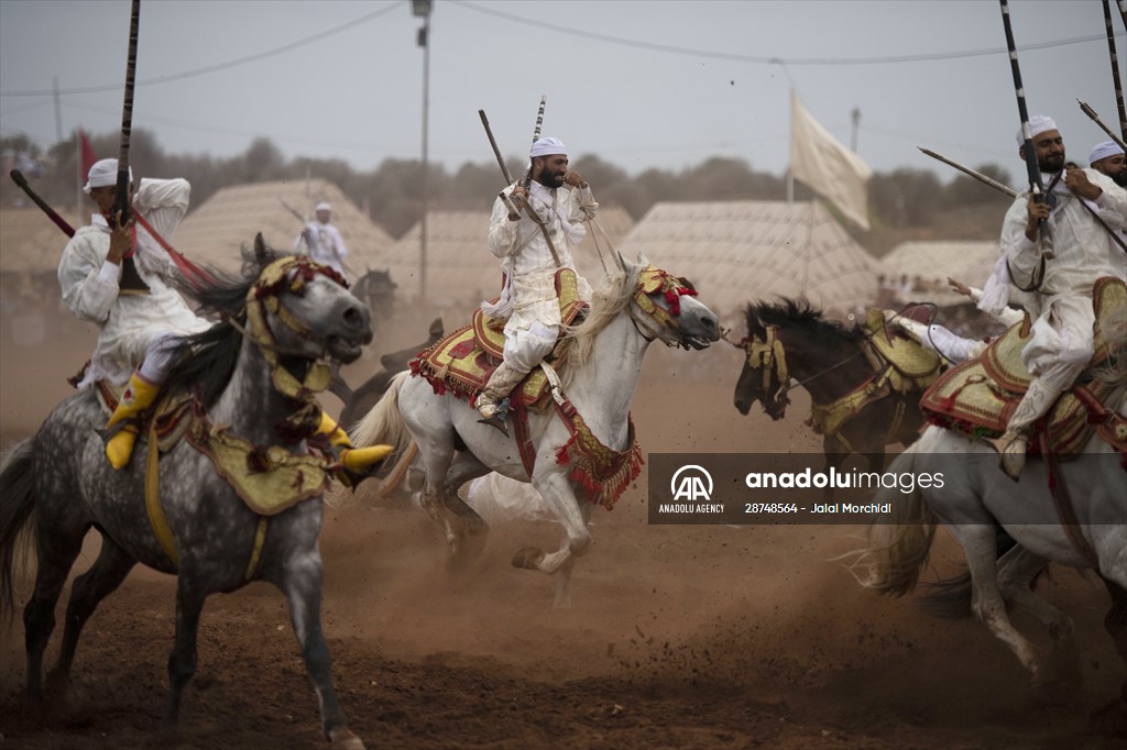 Tebburide: Moroccan style war game | Anadolu Images