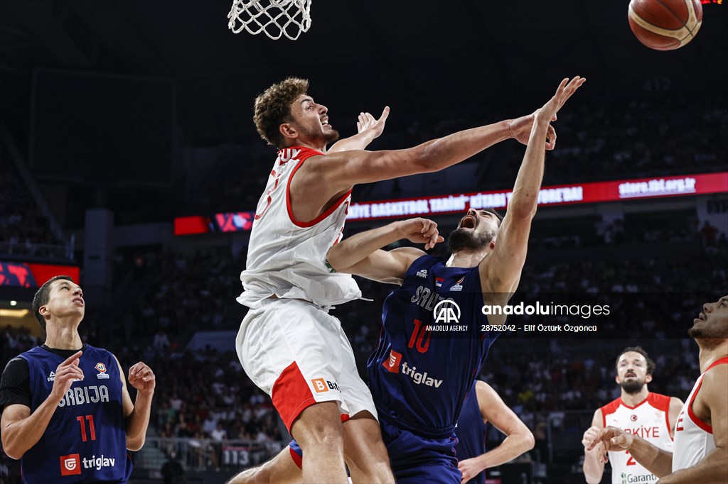 Turkiye v Serbia - FIBA Basketball World Cup 2023 European Qualifiers | Anadolu Images