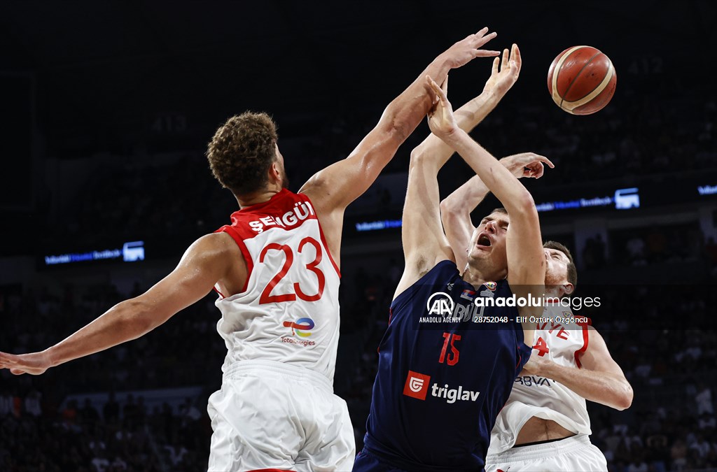 Turkiye v Serbia - FIBA Basketball World Cup 2023 European Qualifiers | Anadolu Images