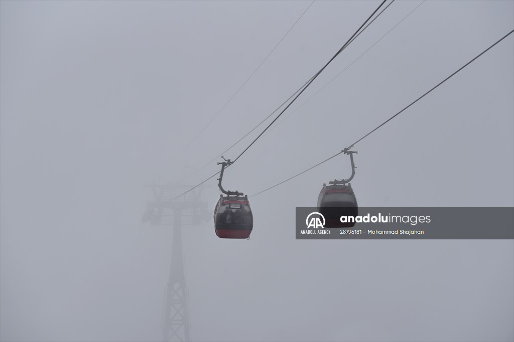 Cable car in Nepal | Anadolu Images