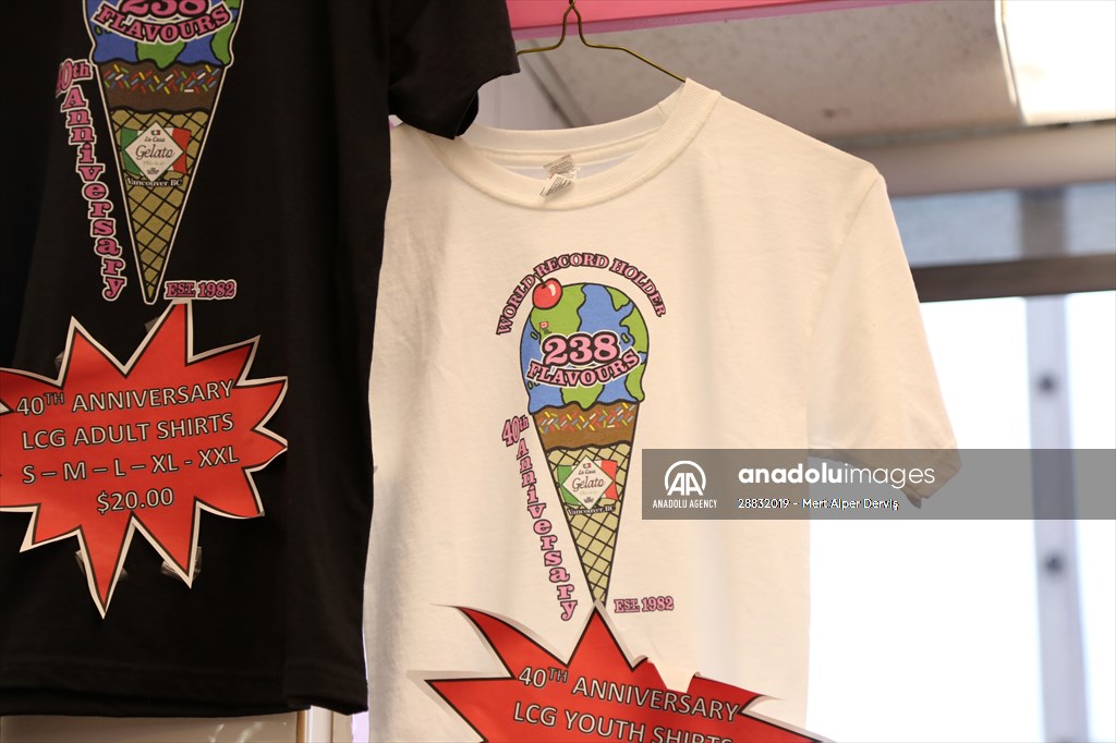 World Record 238 Ice Cream Flavours | Anadolu Images