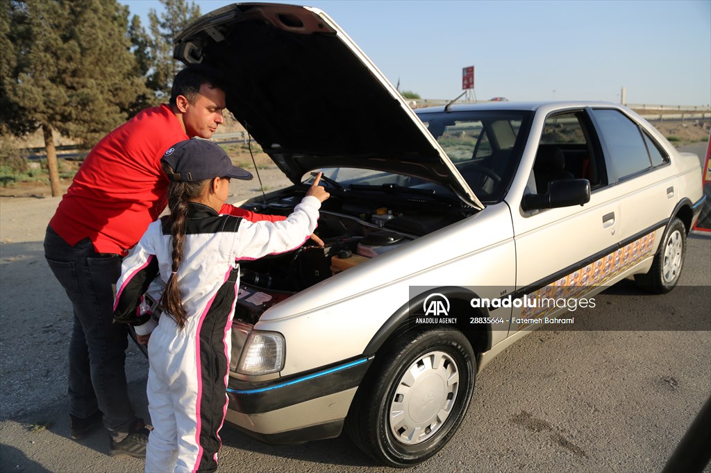 7 year-old Iranian girl dreams to become F1 Champion | Anadolu Images