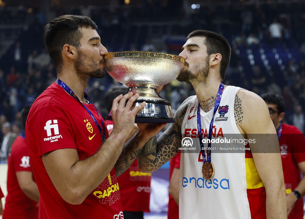 Spain becomes EuroBasket 2022 champions | Anadolu Images