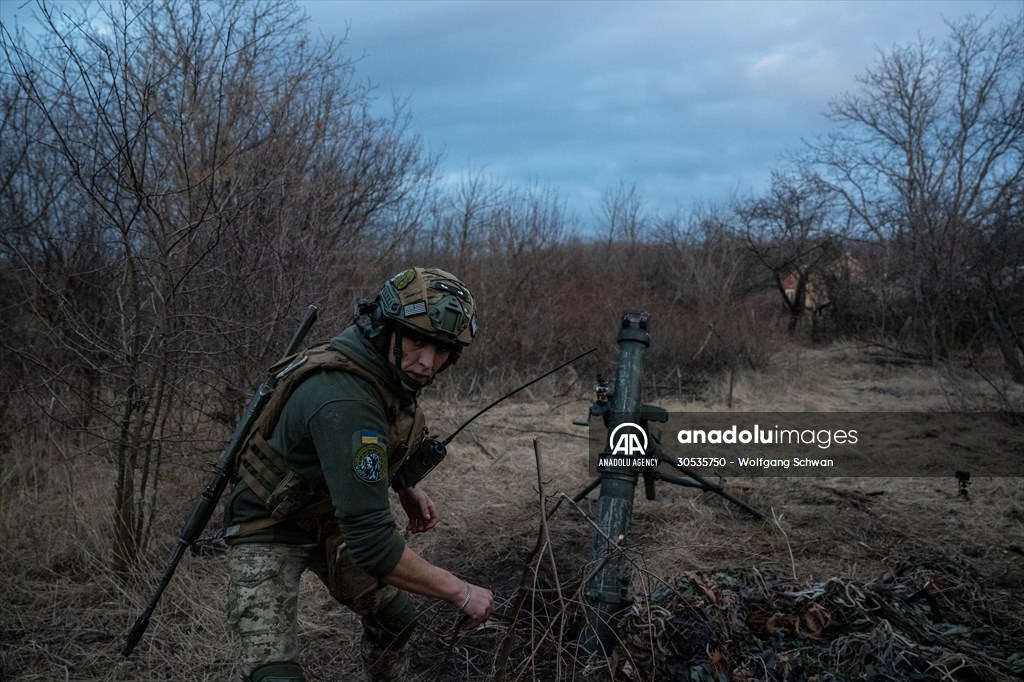 Ukrainian soldiers deployed frontline south of Bakhmut | Anadolu Images