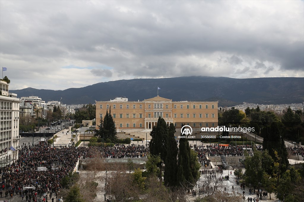 Protests grow in Greece over fatal train accident | Anadolu Images