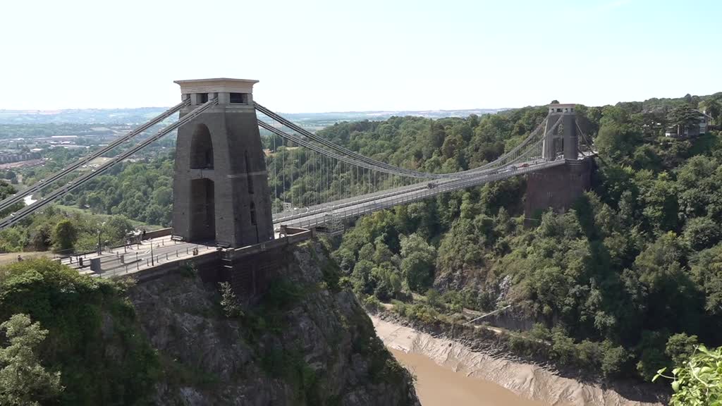 UK’s Clifton Suspension Bridge and Clifton Observatory attract visitors ...
