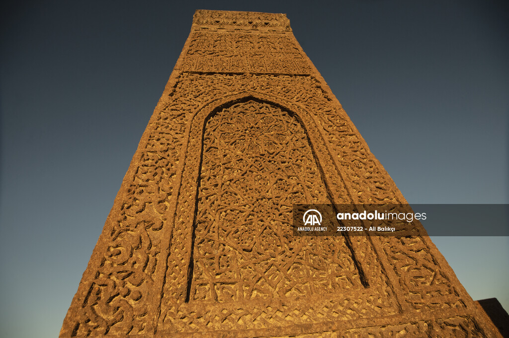The Tombstones of Ahlat the Urartian and Ottoman citadel | Anadolu Images